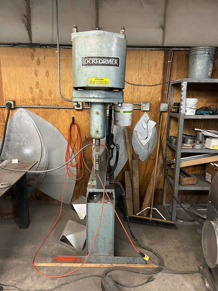 Used Lockformer quick lock machine – Batavia Machinery, Inc