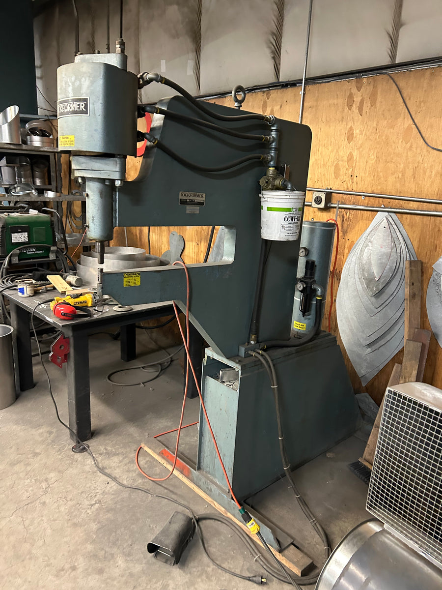 Used Lockformer quick lock machine – Batavia Machinery, Inc